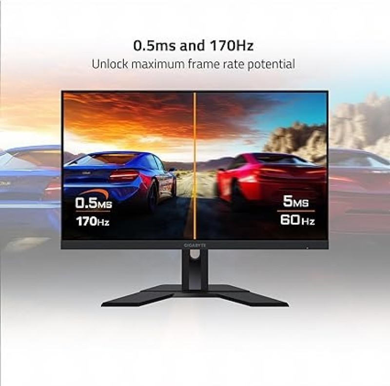GIGABYTE M27Q 27 Rev 2 0 Gaming Monitor 165Hz 1440P KVM Monitor In